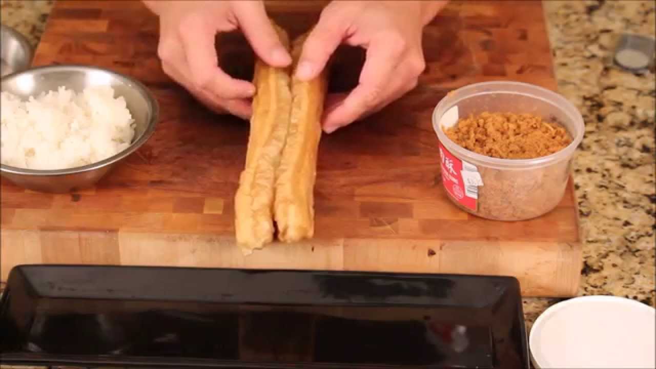 Taiwanese Sticky Rice Roll-Breakfast Rice Roll - YouTube