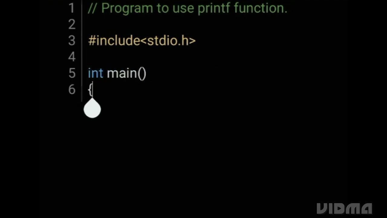 "Hello world" program in C (Tutorial #1) - YouTube