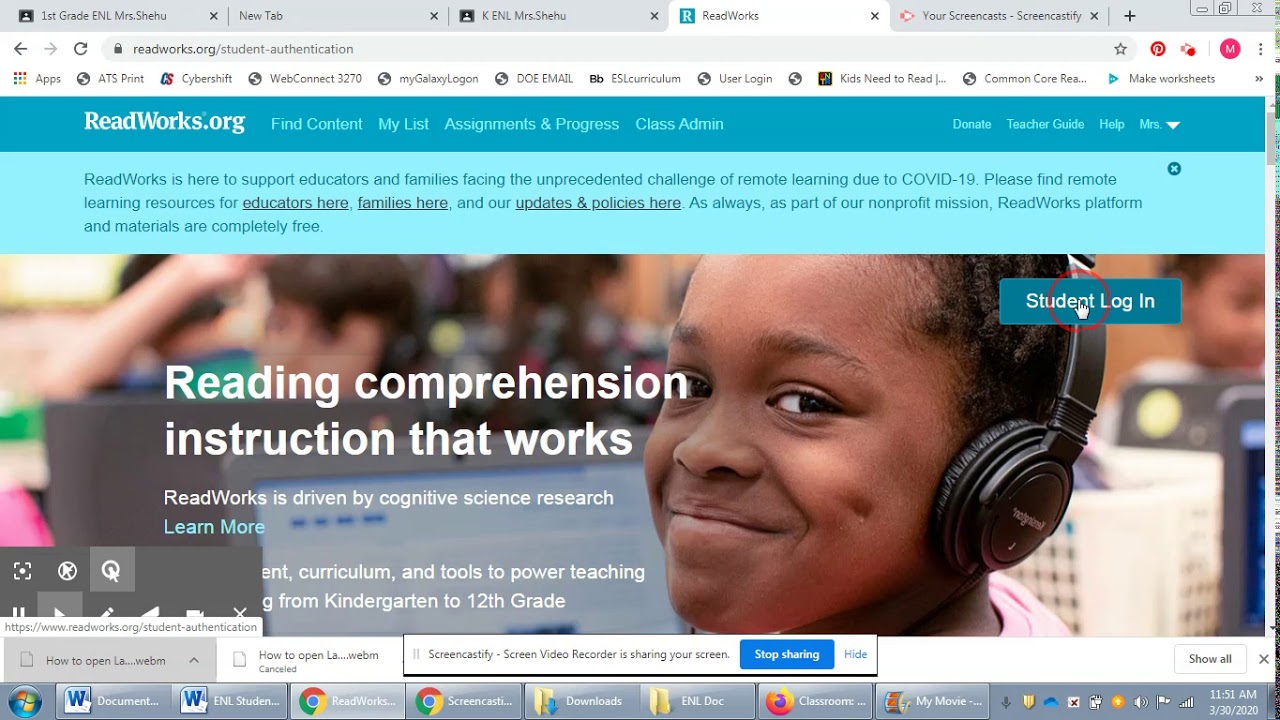 How to open Readworks - YouTube