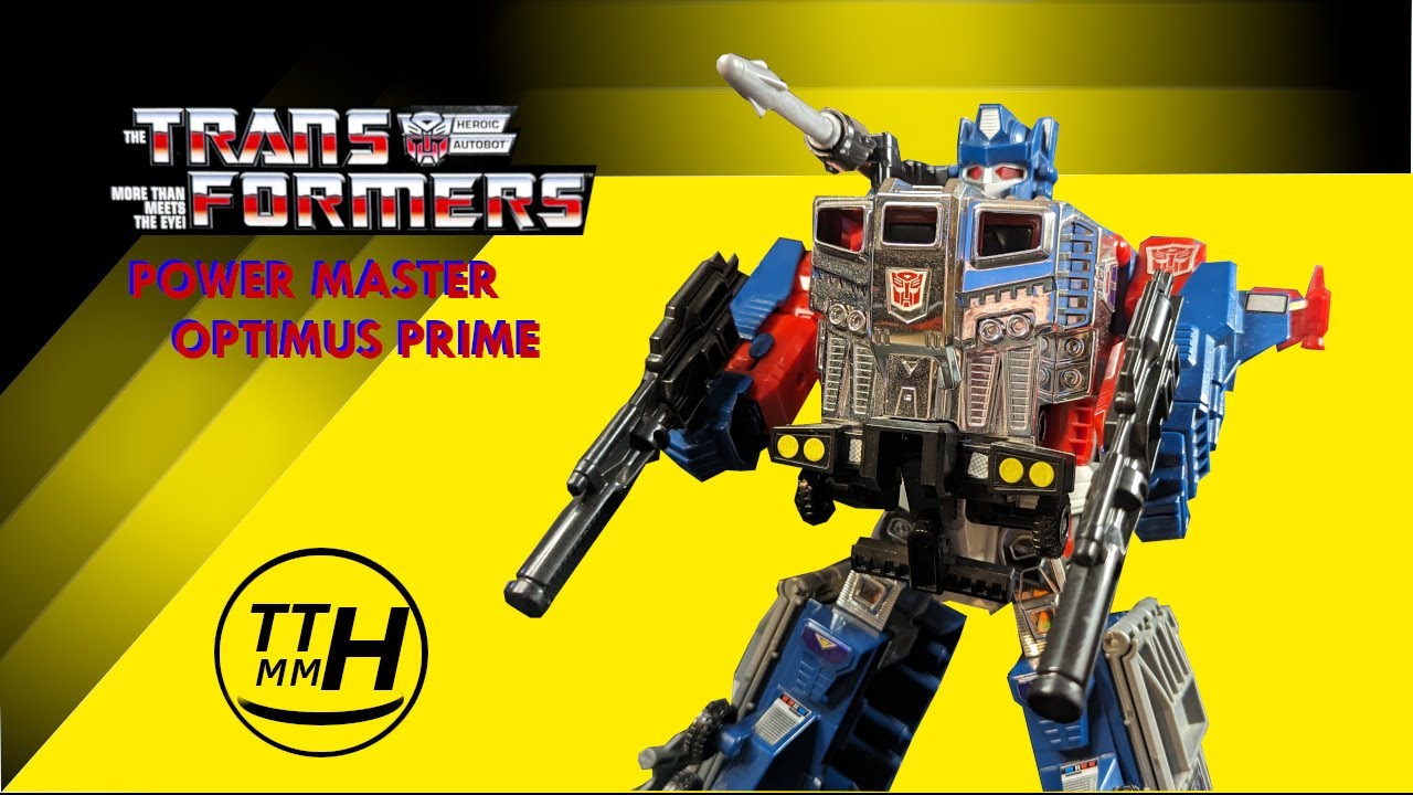 Transformers G1 Power Master Optimus Prime w/ Apex Armor review (stop ...