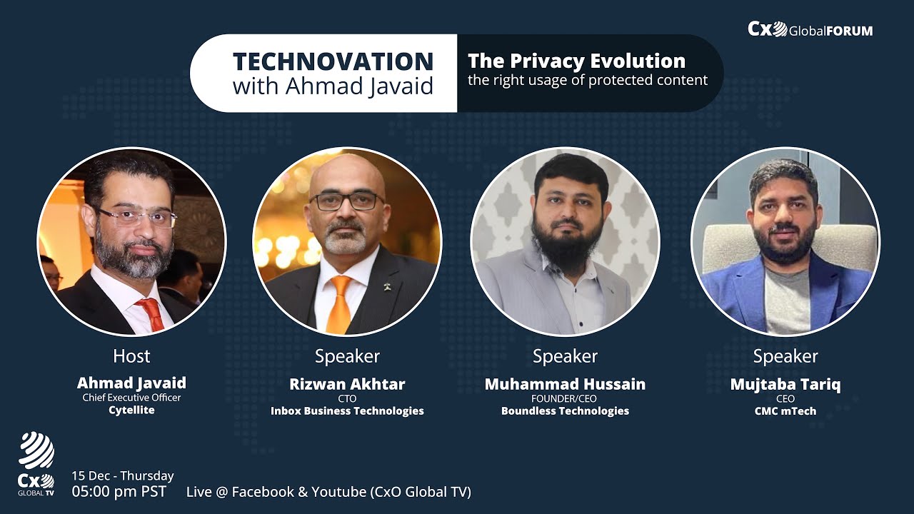 The privacy evolution - The Right Usage of Protected Content | CxO ...