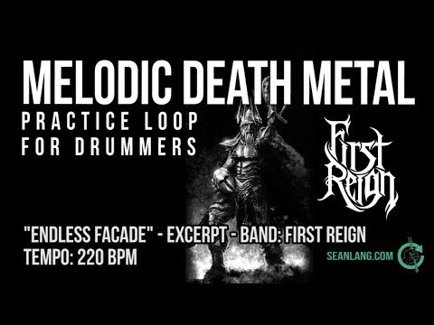 Melodic Death Metal - Drumless Track For Drummers - "Endless Facade ...