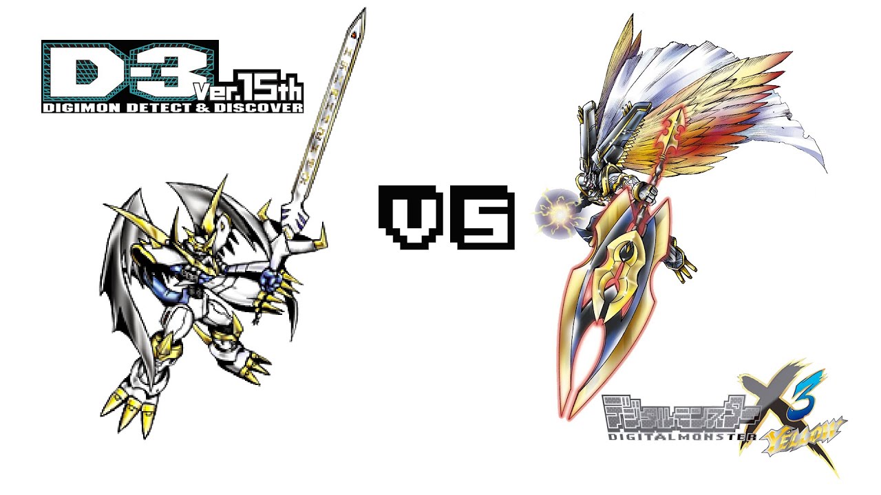 Imperialdramon : Paladin Mode VS Alphamon Ouryuken - YouTube