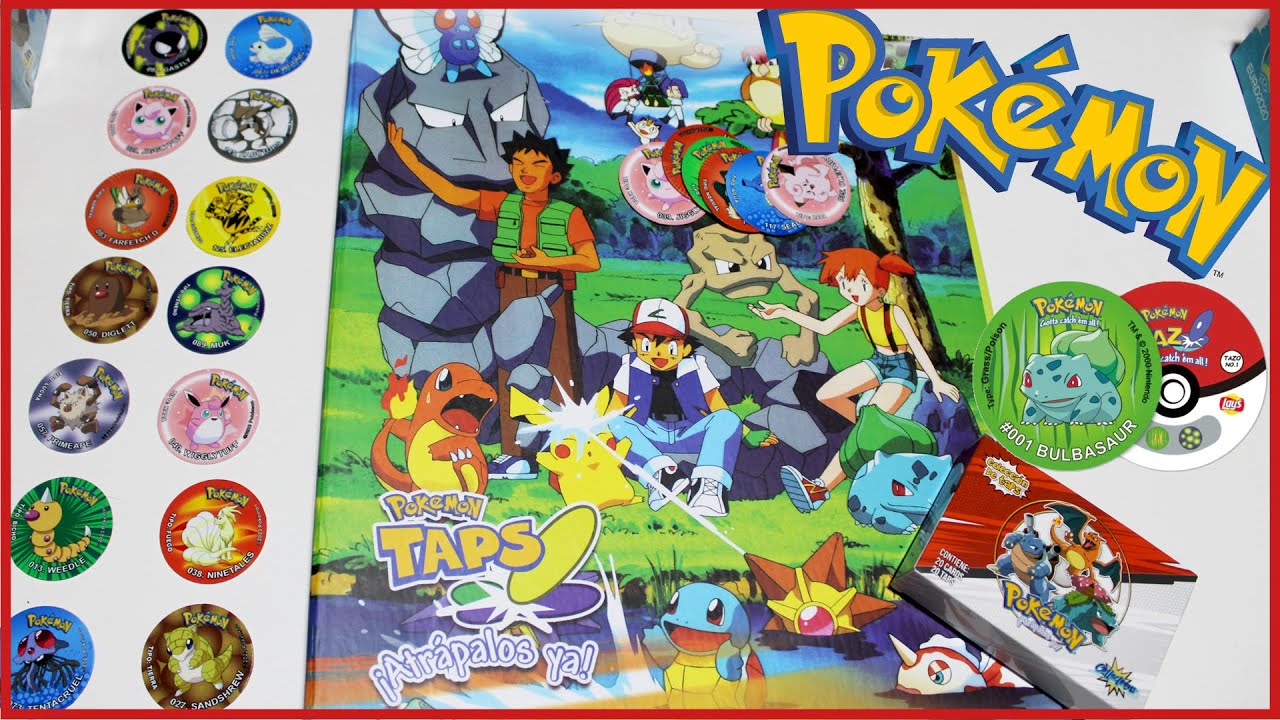 ¡VOLVIERON LOS POKEMON TAZOS! / LOS SUPER TAPS - YouTube