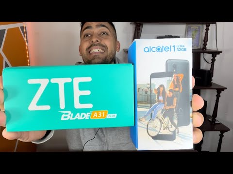 Zte A31 plus 🆚 Alcatel 1 ultra #unboxingvideo parte 01 - YouTube