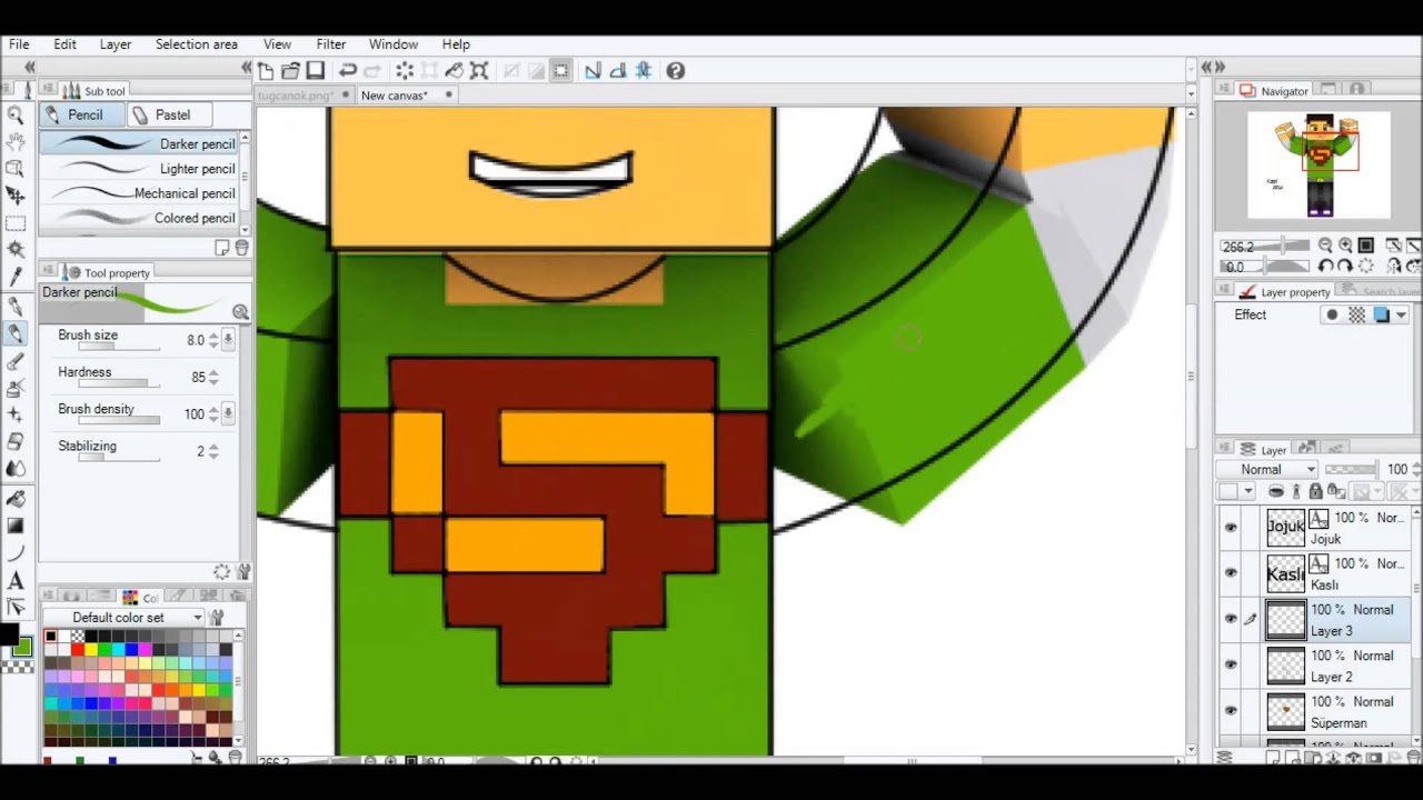 Make a Minecraft Art - Speed art - Art - YouTube