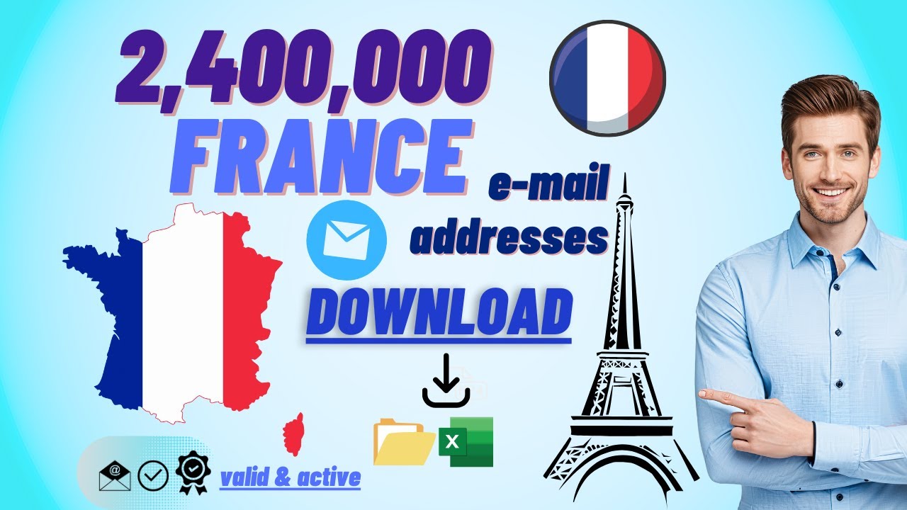 How to DOWNLOAD 2.4 Million France Consumers Email Database (2025 ...
