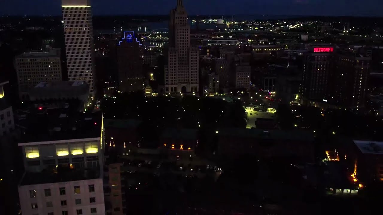 WaterFire 2022 Providence RI Drone Footage - YouTube