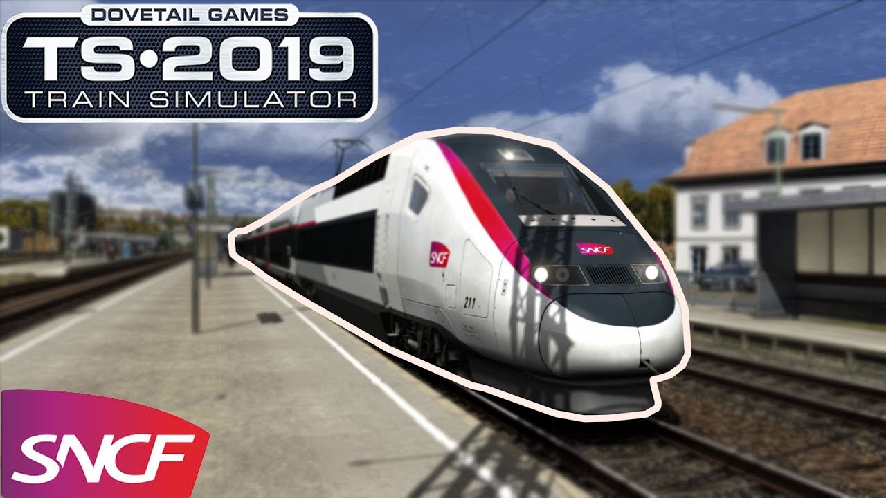 #12 TRAIN SIMULATOR 2020 [SNCF]-TGV DUPLEX (En Provenance De Strasbourg ...