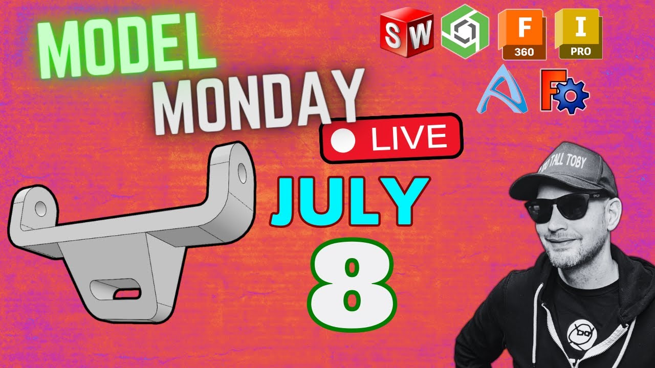 Model Monday LIVE - 1 PM - JULY 8 - CAD vs CAD Speedmodeling - YouTube