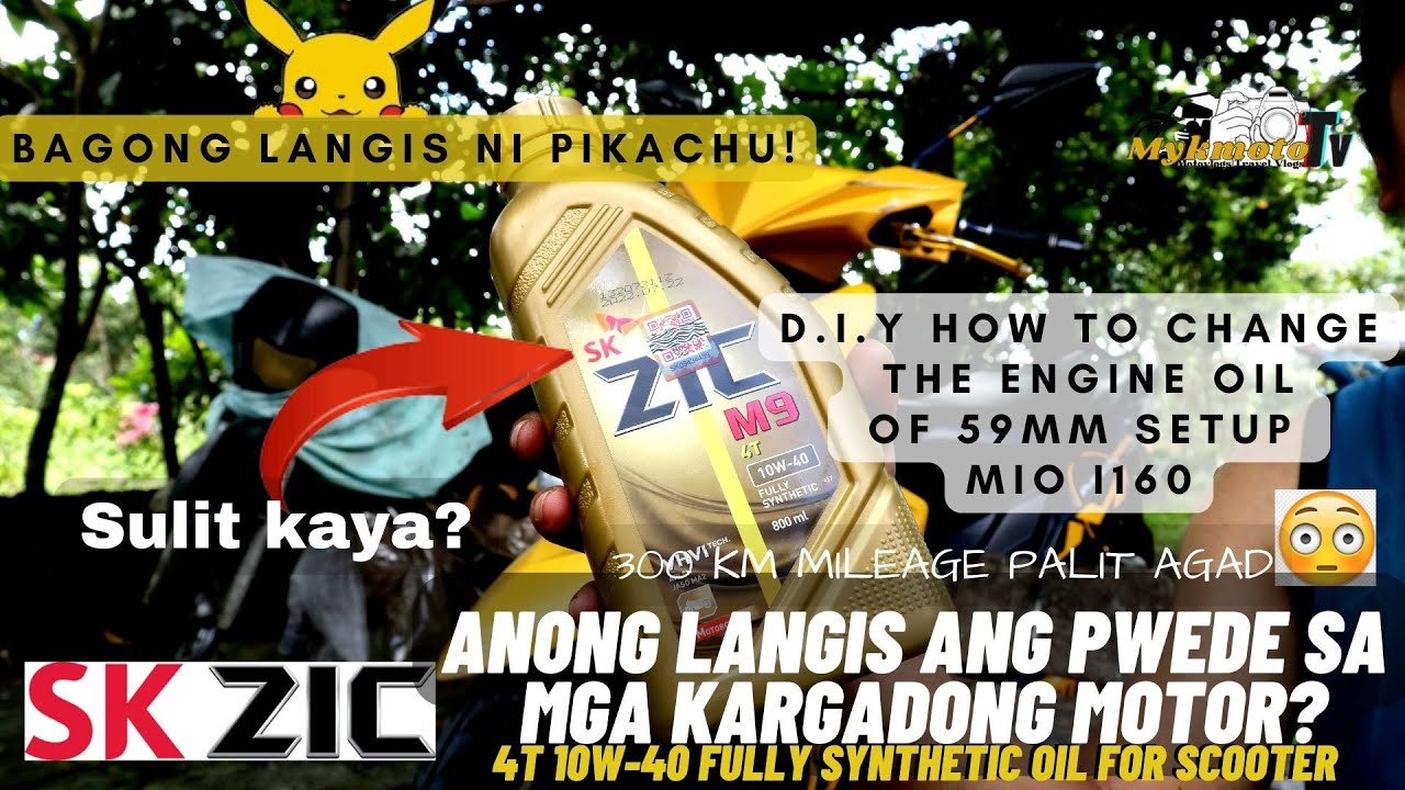 Anong Langis ang Pwede sa mga Kargadong Motor||SK ZIC 4T 10W 40 Fully ...