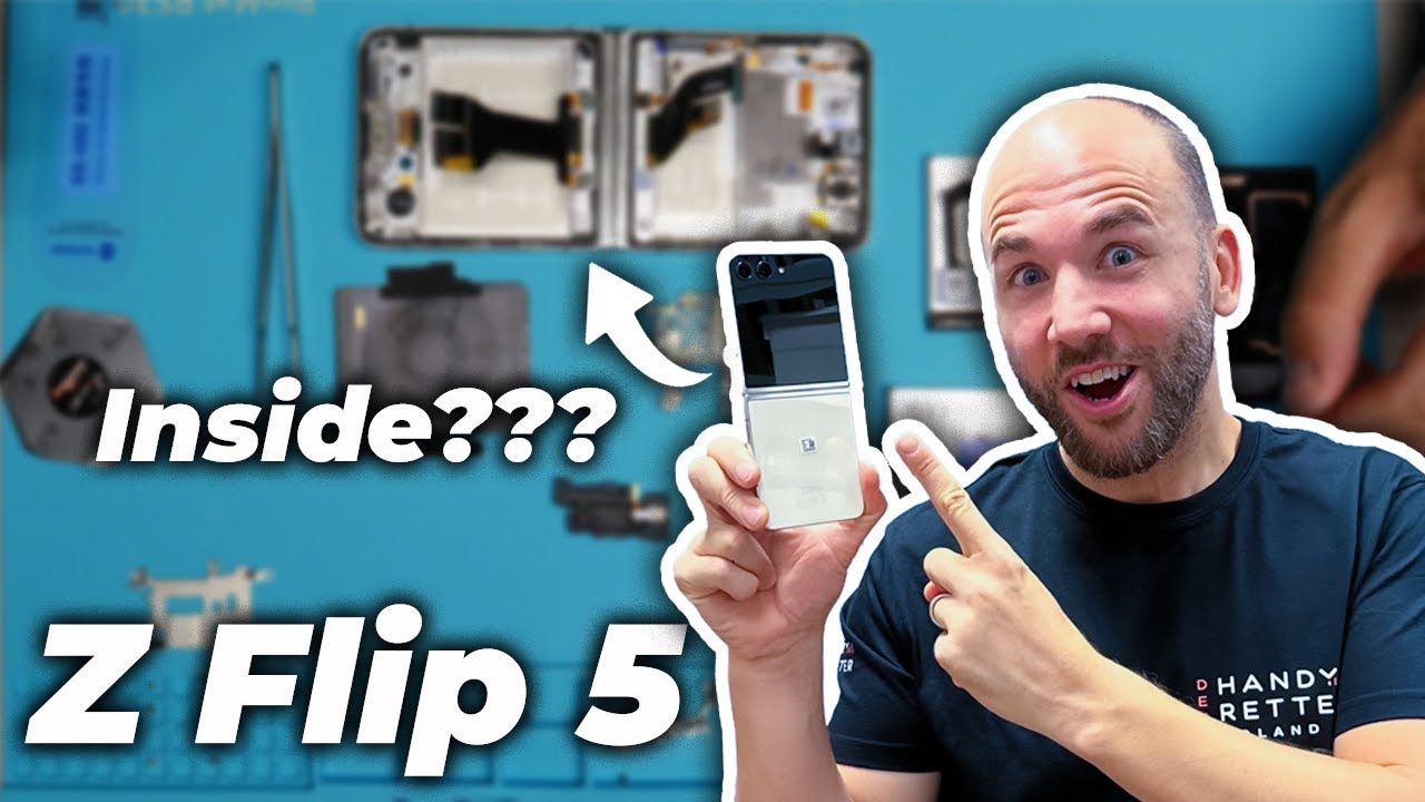 Samsung Galaxy Z Flip 5 - 🔥Teardown Disassembly Repair Video Review ...