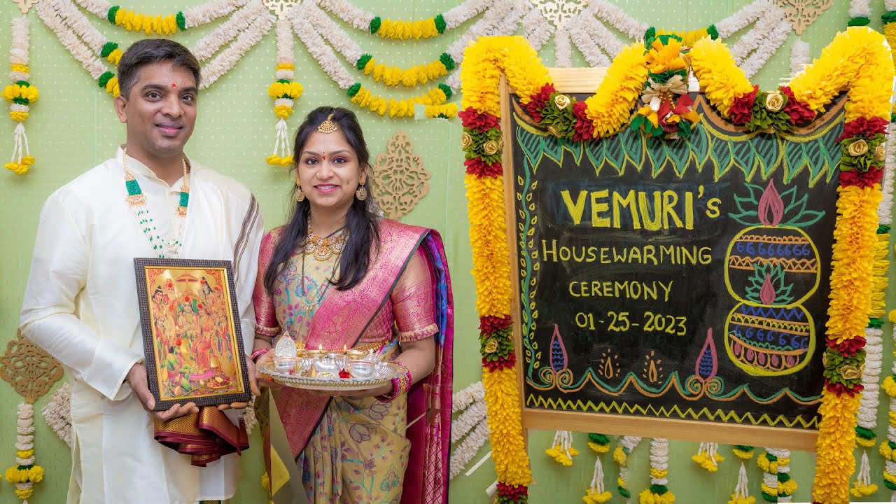 Vemuri’s Housewarming - Shwetha Aslesha and Srinivas (Teaser) - YouTube