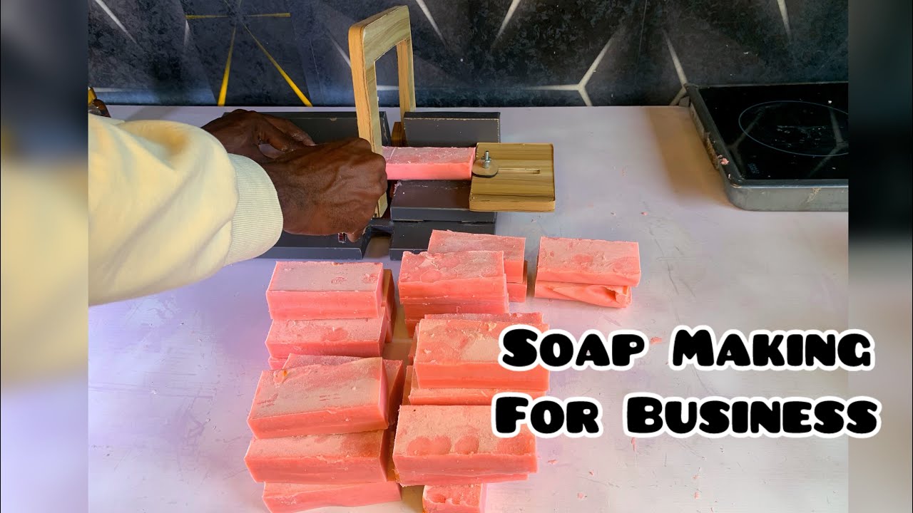 How to make Soap/ Make Soap for business - YouTube