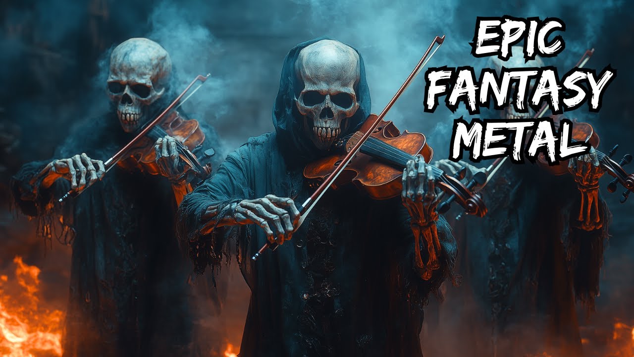Epic Fantasy Metal~The Ultimate Fusion for Study, Sleep, Work & Gaming😊 ...