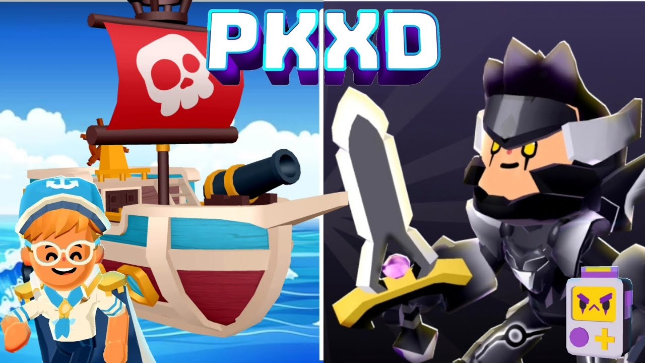 PK XD New Spoiler Flicker's Sword!!! Incredible pirate ship and sailor ...