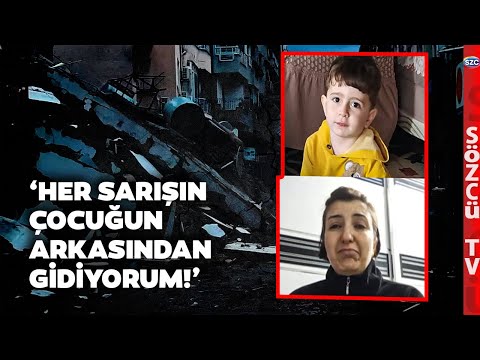 Bu Sözleri Dinleyen Yutkunamaz! 'Her Sarışın Çocuğun...' Depremzede Annenin Yürek Dağlayan Feryadı