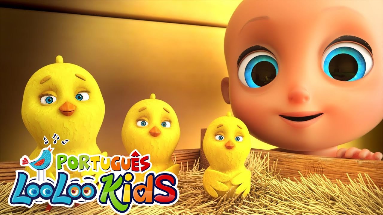 Os pintinhos fazem Piu Piu Piu 🐥 Músicas Infantis com LooLoo Kids em ...