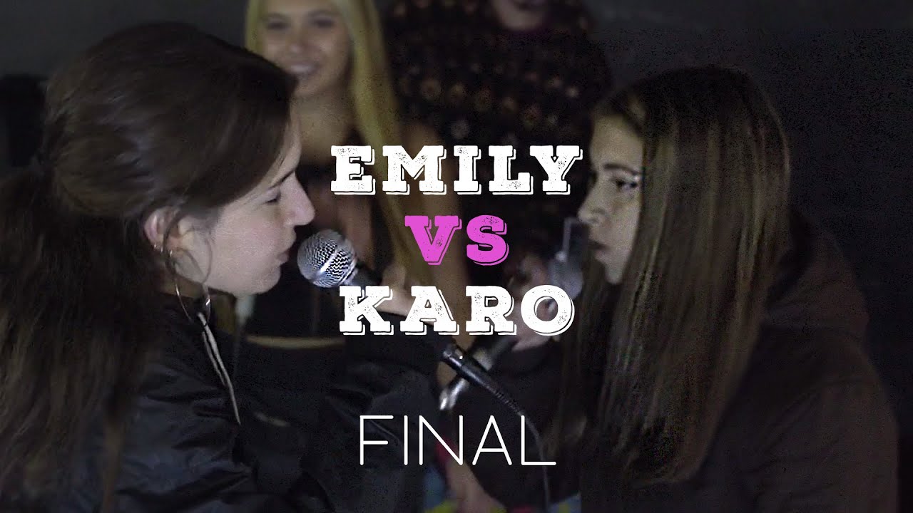 EMILY VS KARO | FINAL | #RAPFEM 2023 - YouTube