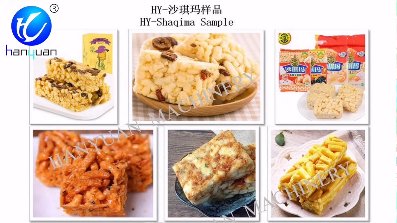 HY-shaqima Production Line China Tradition Snack Food Processing Line ...