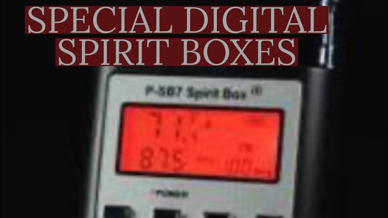 Special Digital Spirit BOXES - Prophet Andrew - YouTube