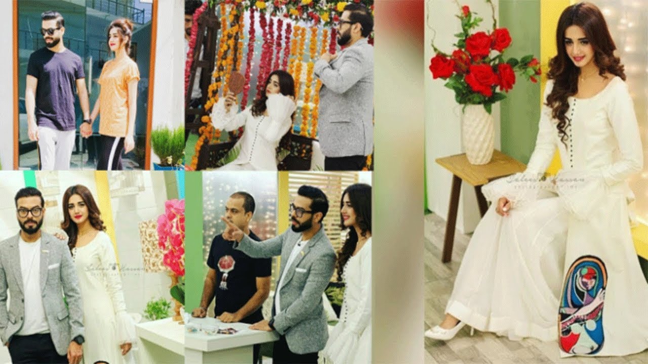 Anum Fayaz with Husband Asad Anwer in Sanam Baloch Morning Show - YouTube