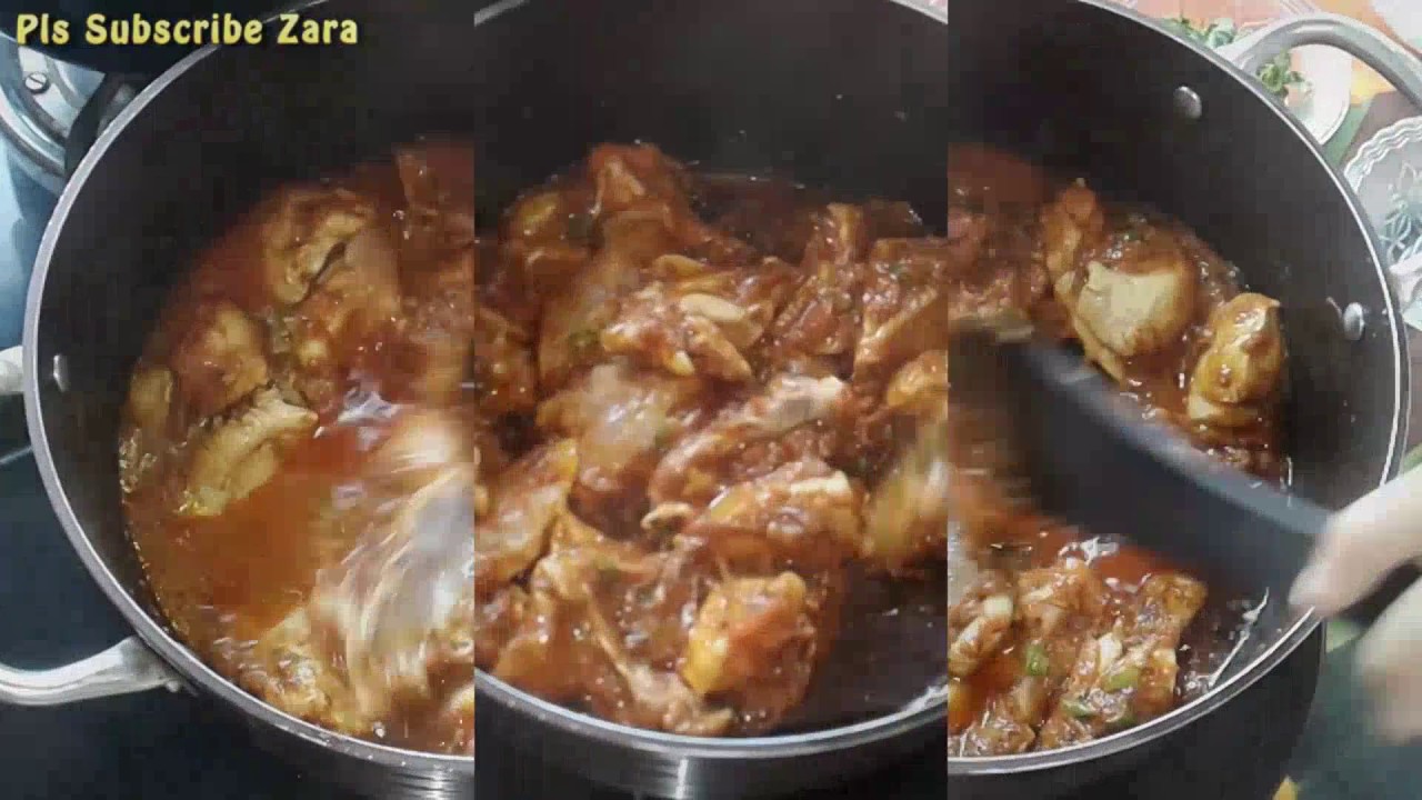 Chicken Handi Video How to Make Restaurant Style Chicken Handi Popular ...