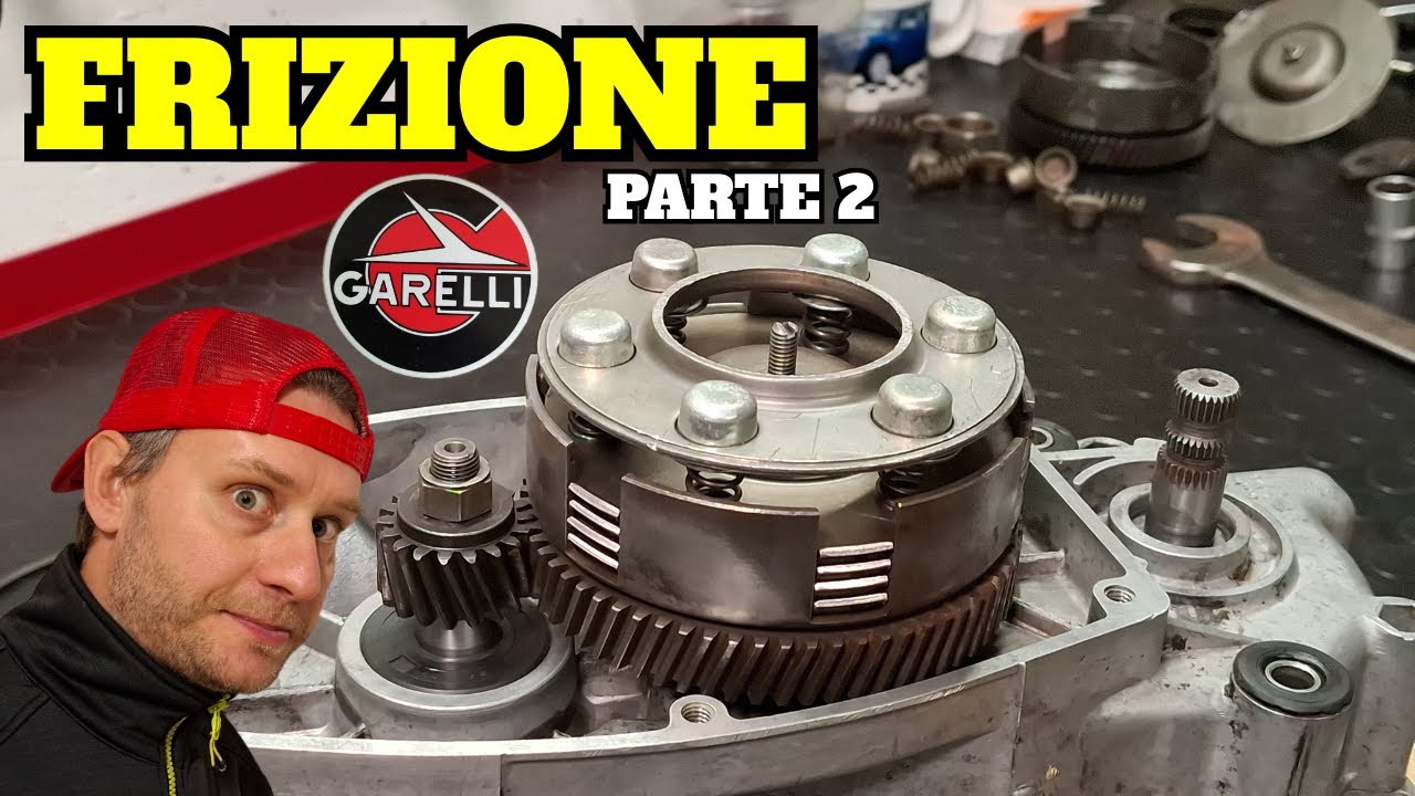 MONTAGGIO FRIZIONE GARELLI VIP 3 (3 MARCE A MANUBRIO) - YouTube