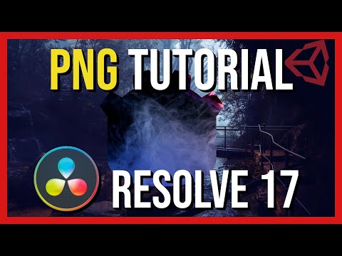 How to Add, Edit, and Animate PNG Images in DaVinci Resolve 17 - YouTube