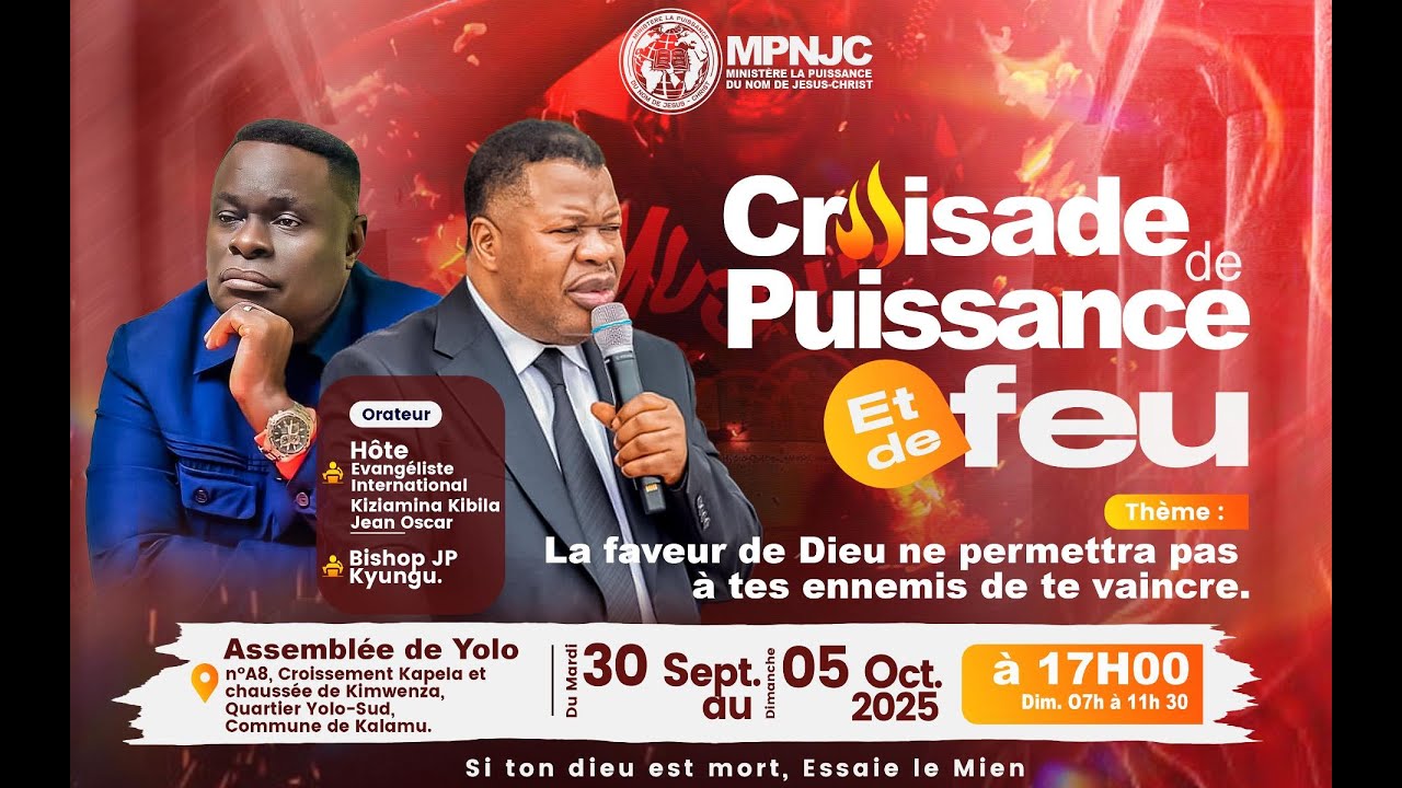 LA FAVEUR DE DIEU NE PERMETTRA PAS A TES ENNEMIS DE TE VAINCRE | APÔTRE ...
