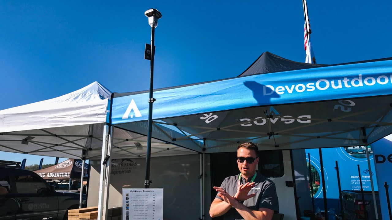 Devos Camp Lighting - Overland Expo East '24 - YouTube