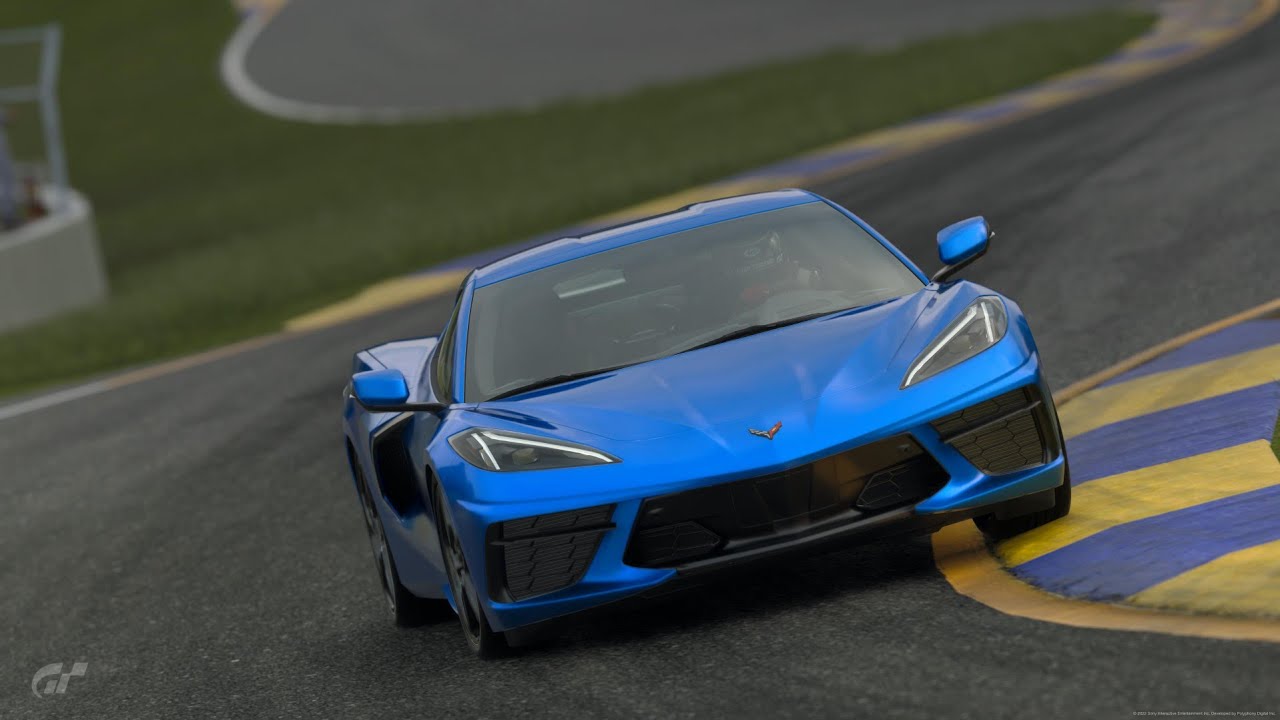 Gran Turismo 7 Corvette C8 Road Atlanta Gameplay 4K 60 fps PS5 - YouTube
