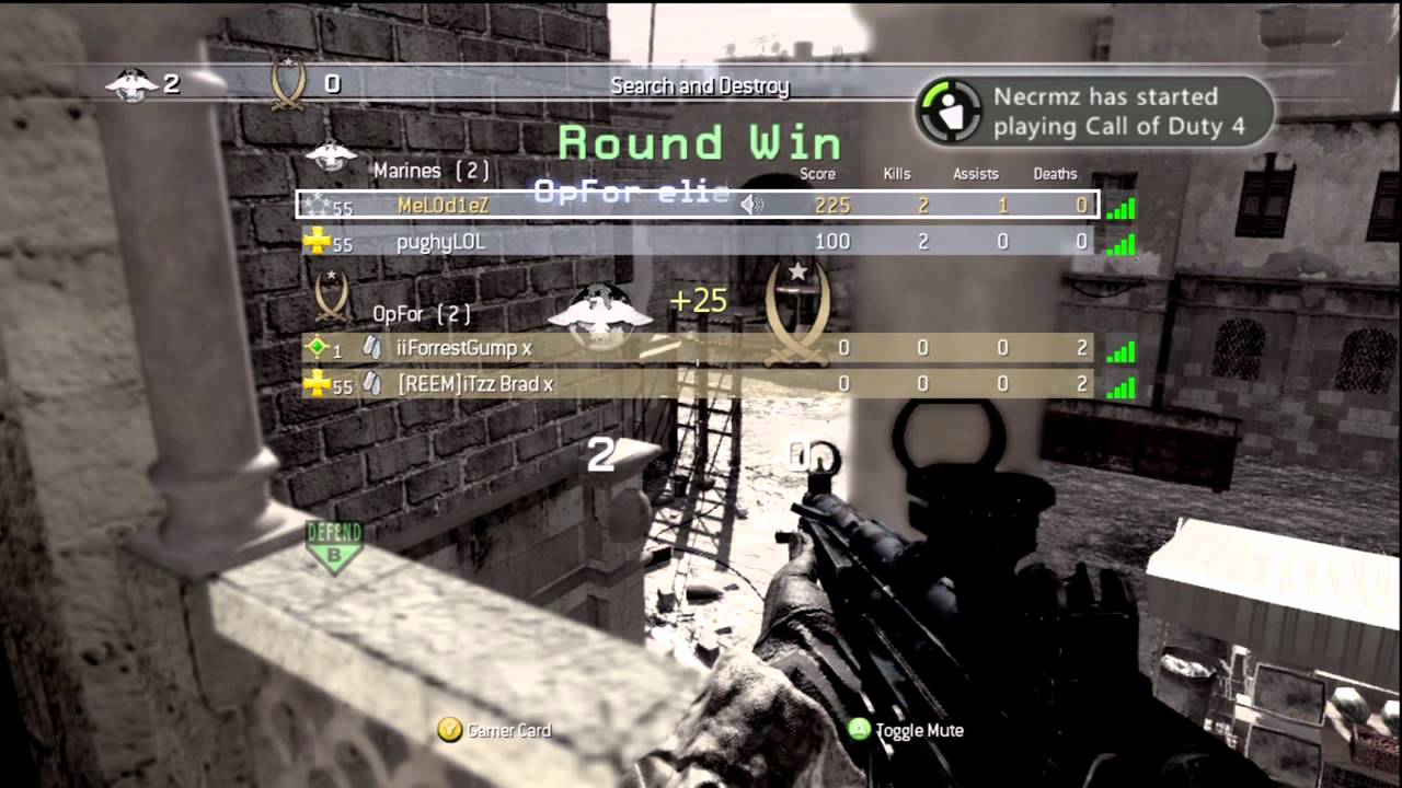 COD4 Gamebattles 2v2 w/ Commentary - Full Map #2 - YouTube