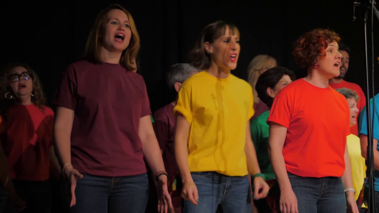 VIVA LA VIDA FINAL -Barcelona Rainbow Singers - YouTube