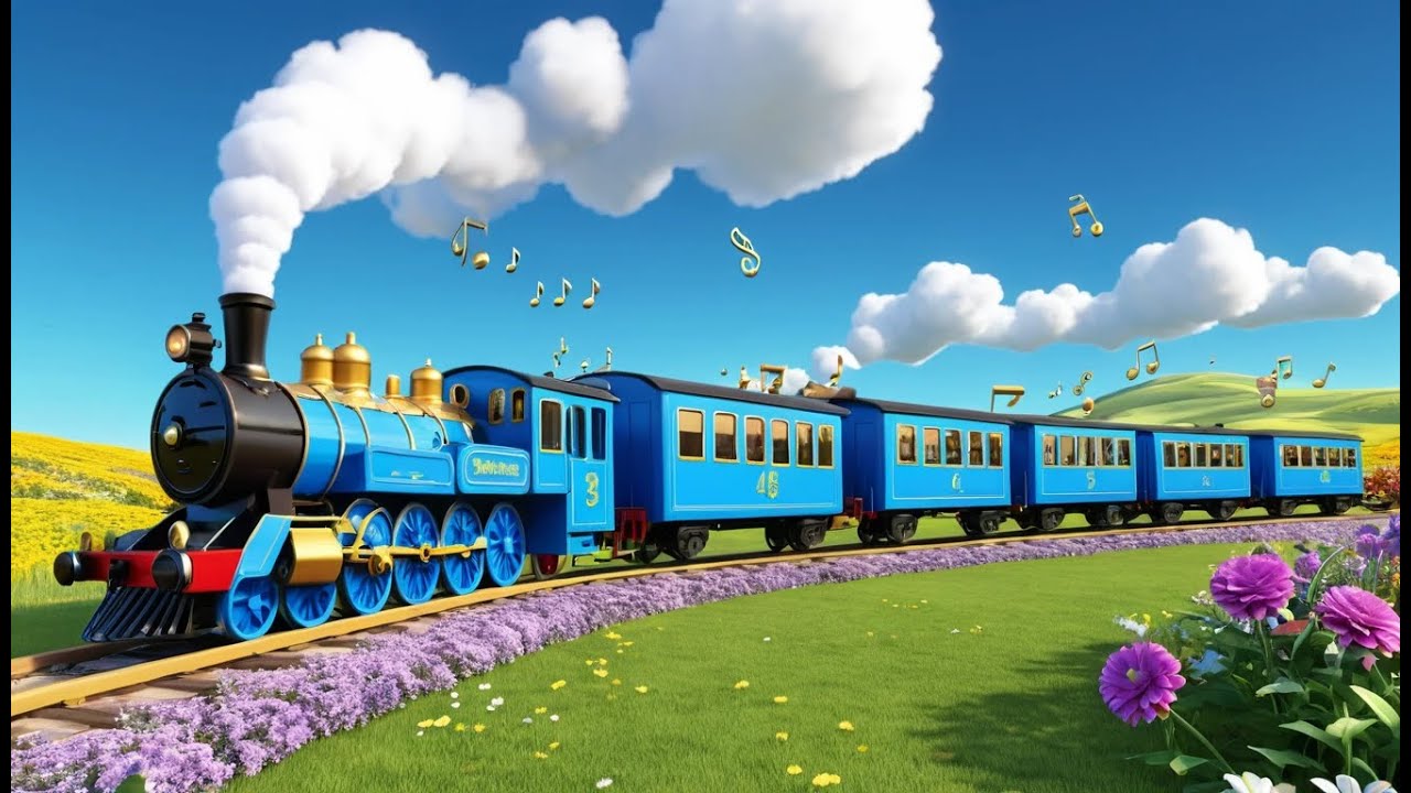 Voroom Voroom! The Great Train Chase | Thrilling Train Song for Kids ...