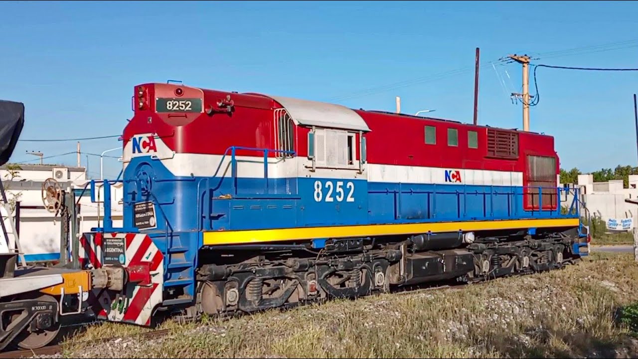 ALCo RSD-16 8252 Nuevo Central Argentino - YouTube