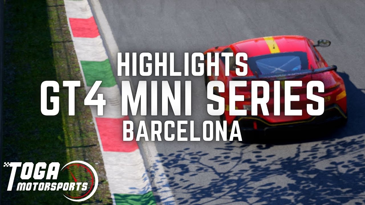 HIGHLIGHTS | Mini GT4 Series | BARCELONA | Toga Motorsport - YouTube