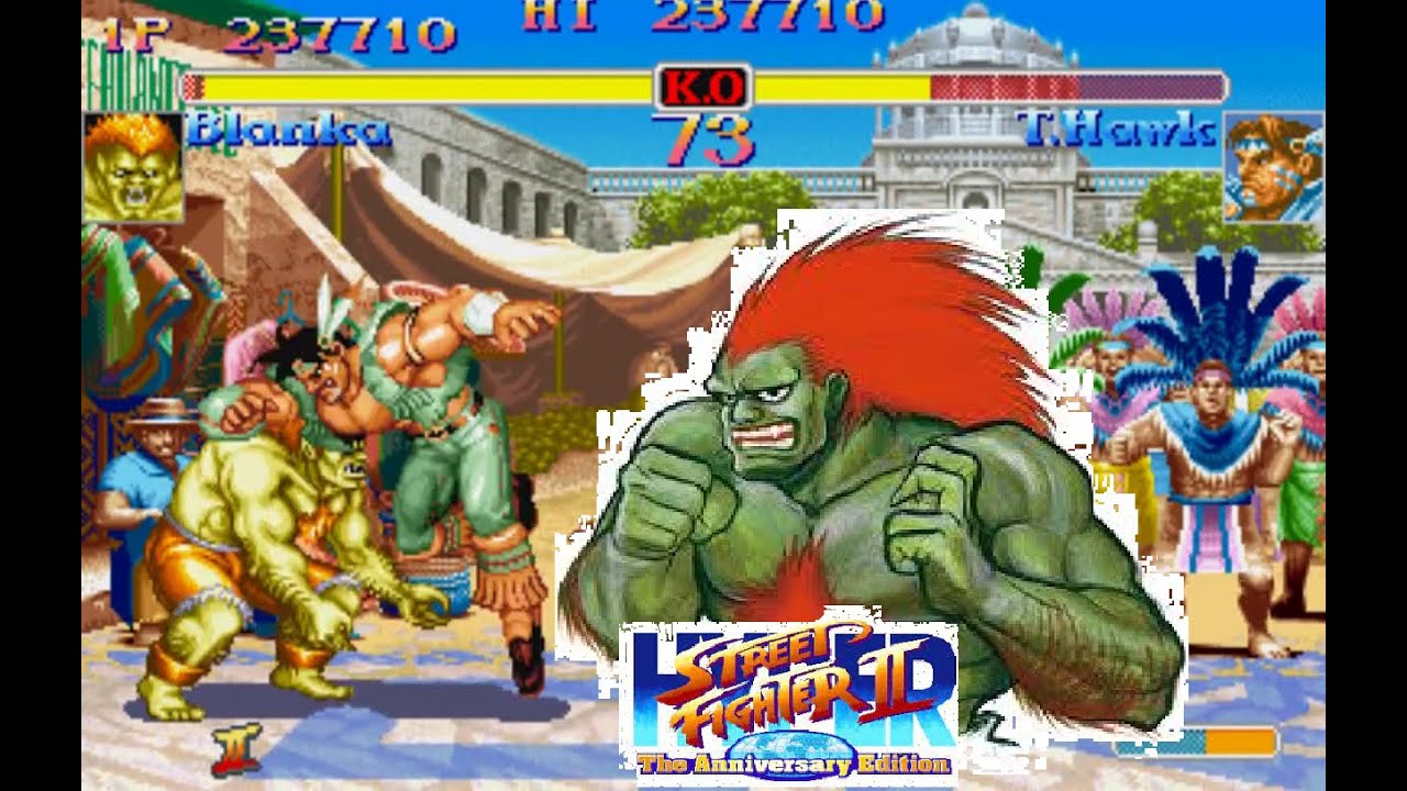 Hyper Street Fighter II - Blanka (Arcade / 2003) [QHD] || Easy Way to ...