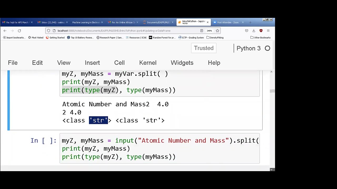 Day1: Omololu Akin-Ojo - Intro to Python - YouTube