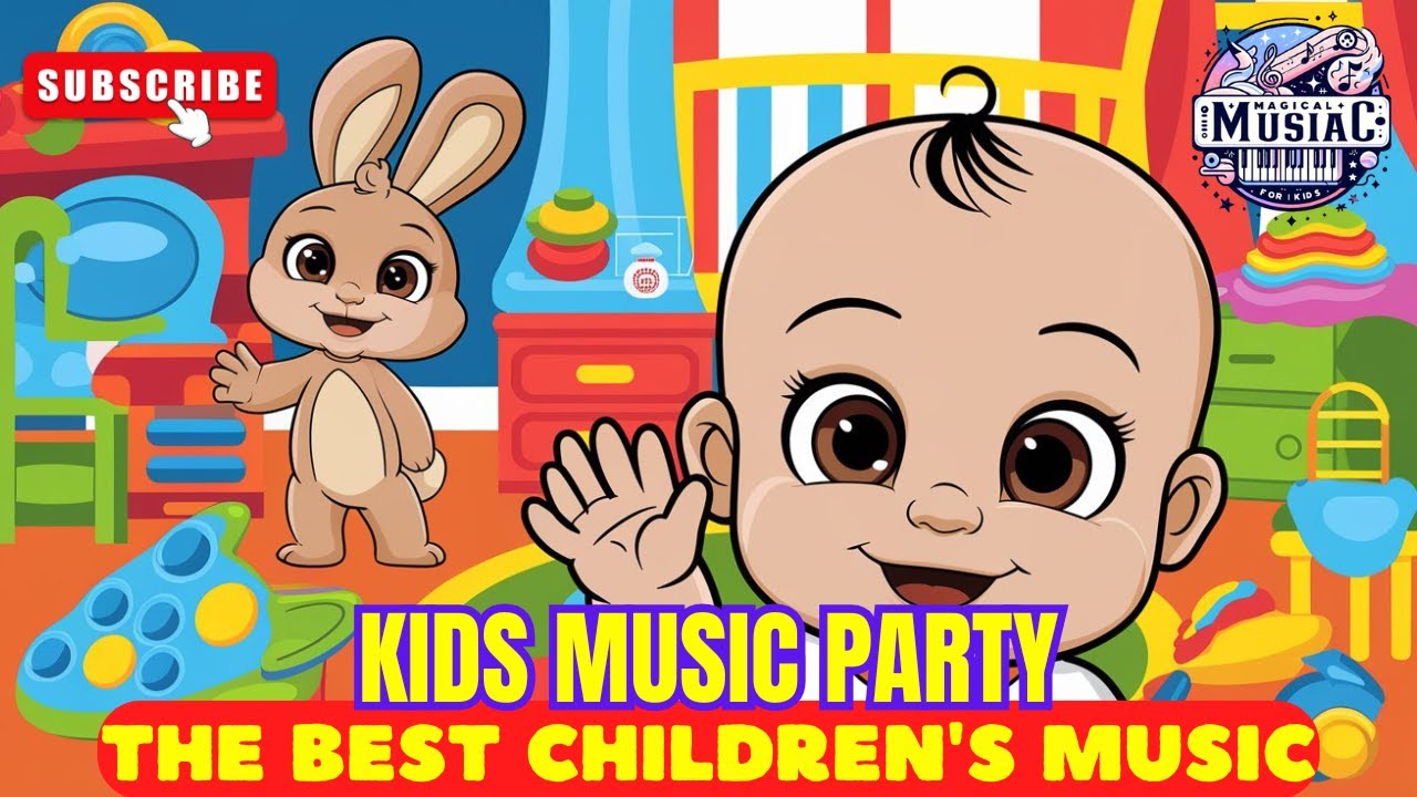 🎈 Kids Music Party – Non-Stop Songs to Enjoy 🎉 Children's songs 🎵 ...