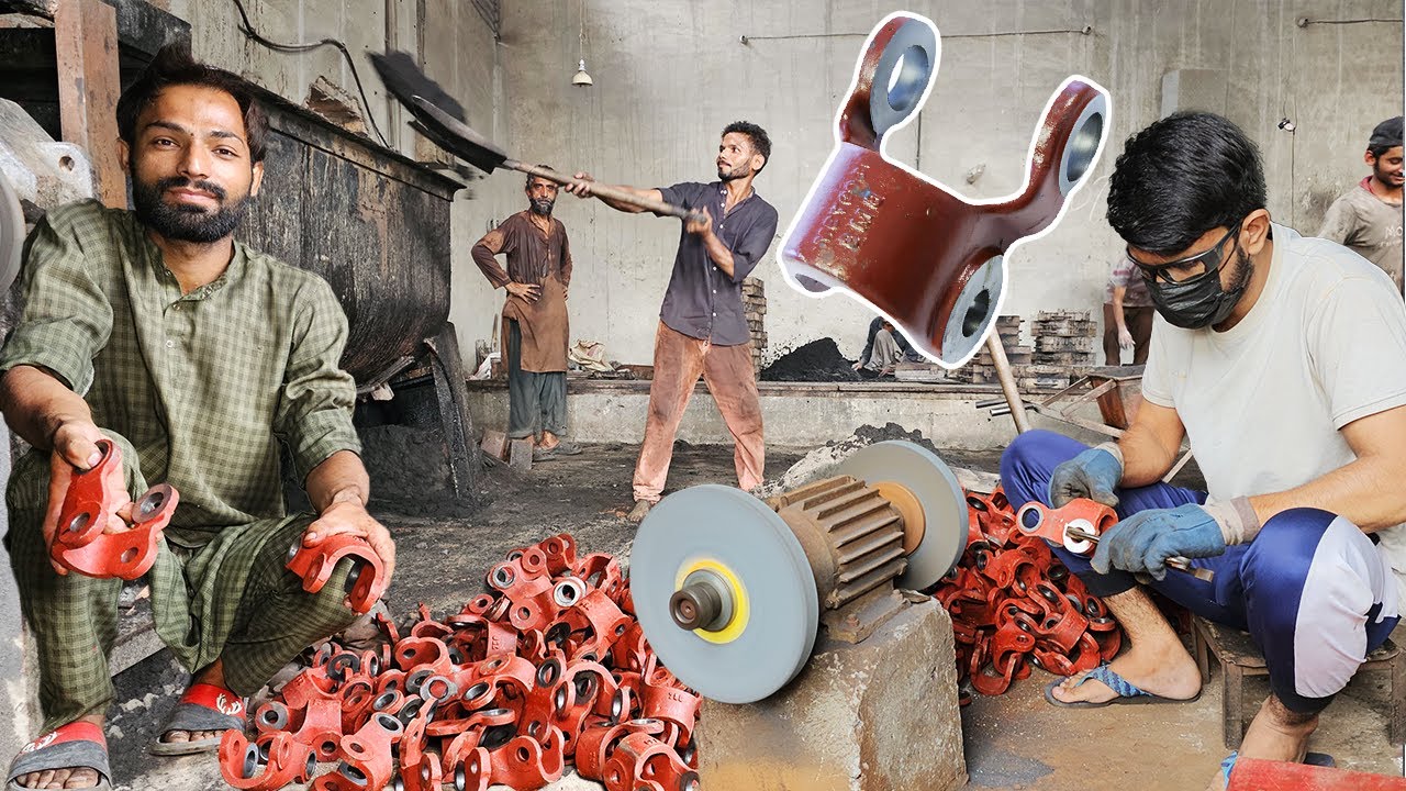 Complete Process Of Making Rocker Link For Massey Tractor - YouTube