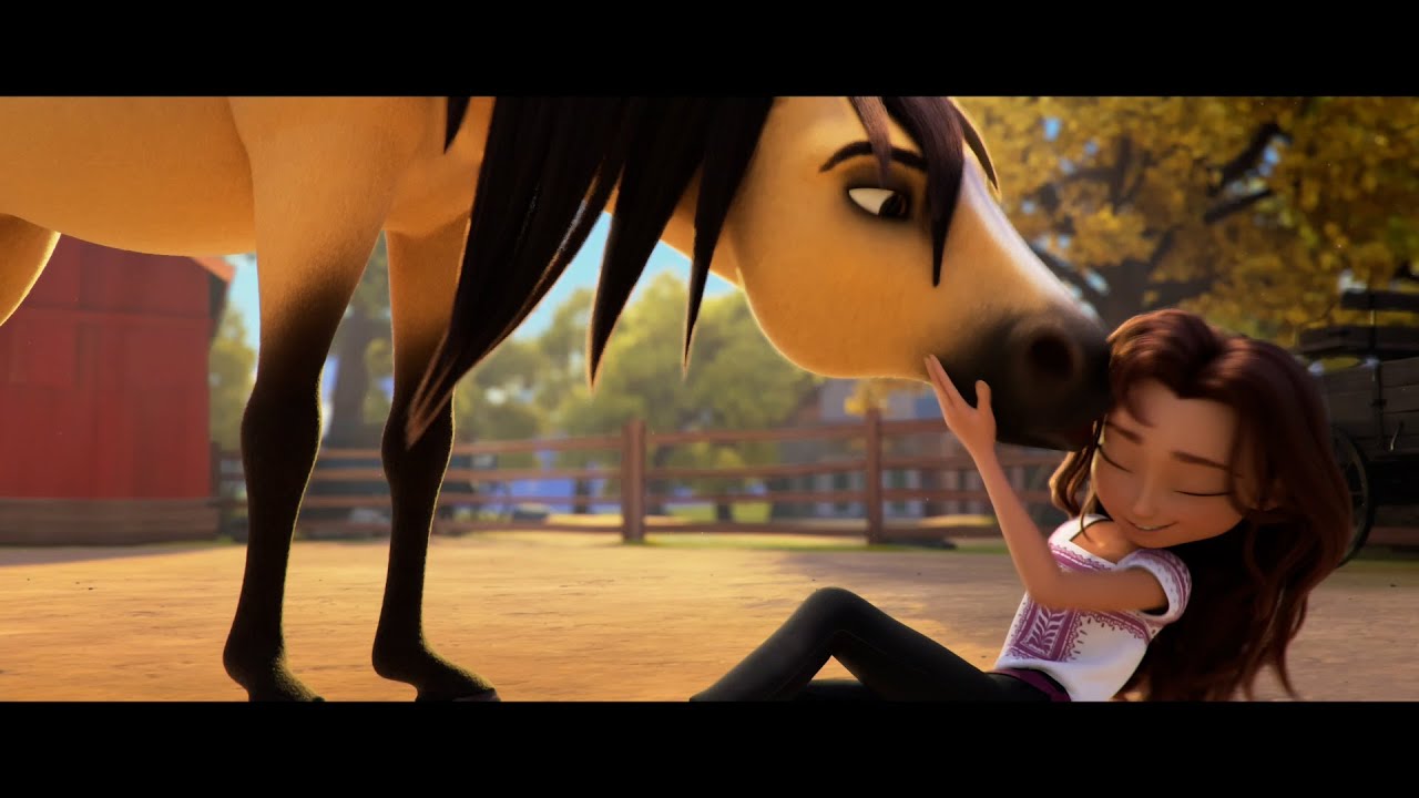 Spirit - Il Ribelle | Clip "Lucky cerca di cavalcare Spirit" - YouTube