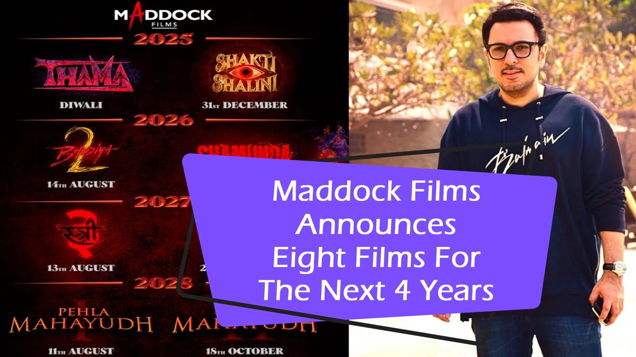 Maddock Films Announces Eight Films For The Next 4 Years | Maddock ...