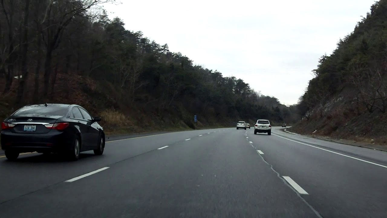 Interstate 64 - Indiana (Exits 123 to 119) westbound - YouTube