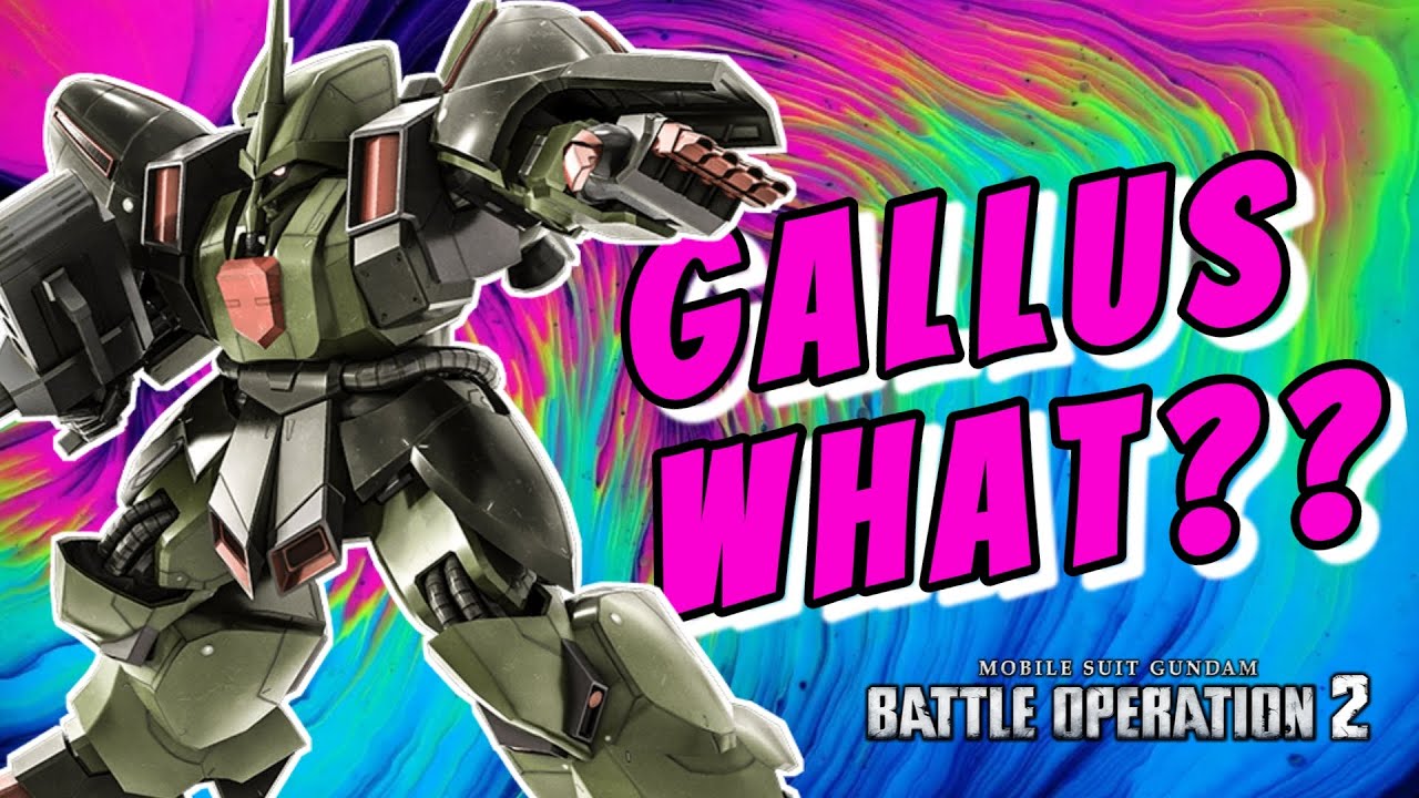 HOW GALLUS-J IS ATHING? | Mobile Suit Gundam Battle Operation 2 ...