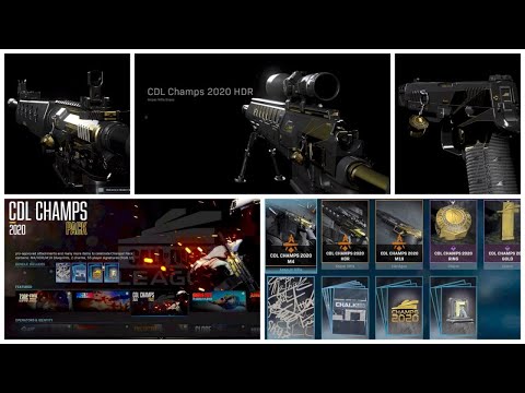 NEW!!! CDL CHAMPS 2020 PACK IS BUILT TO GET THAT RING (MODERN WARFARE ...