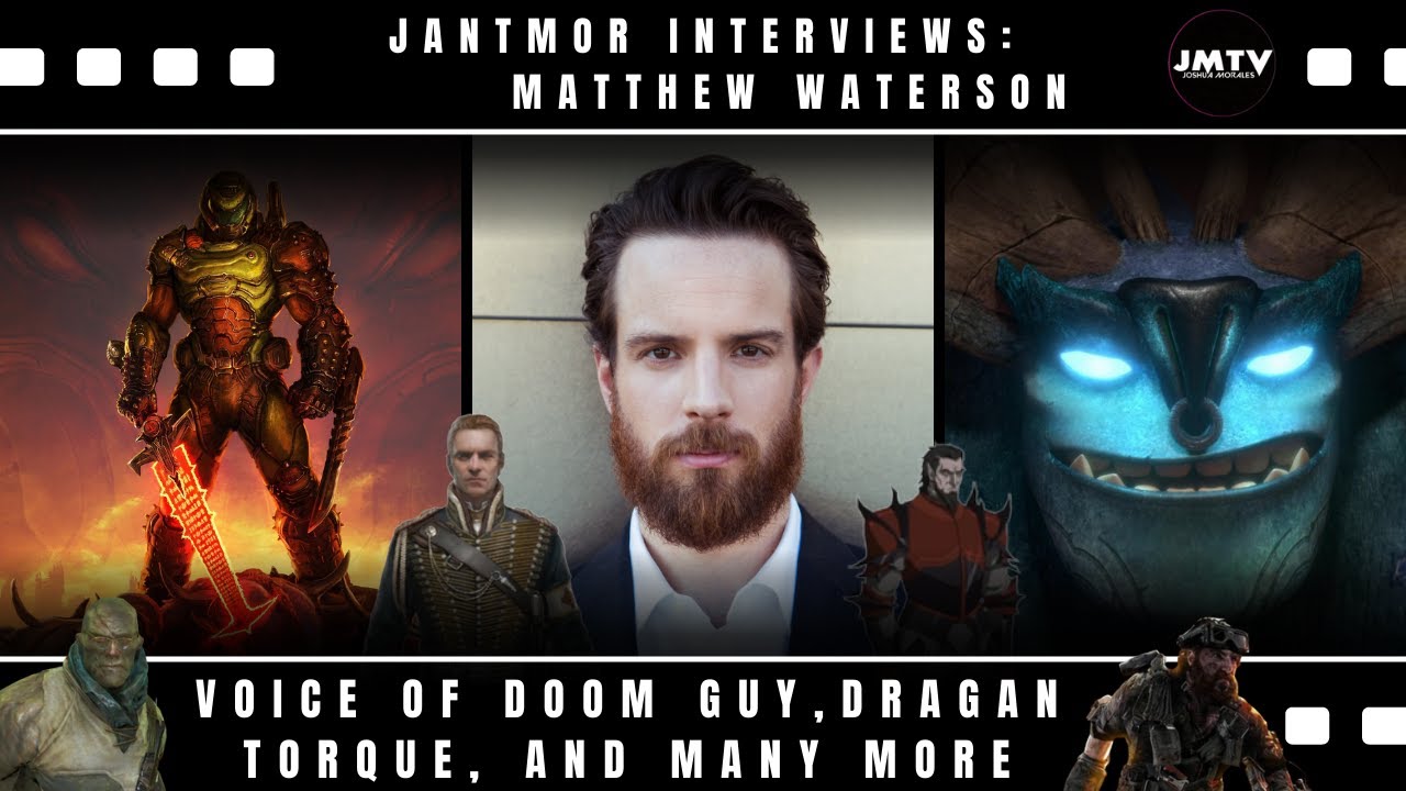 Matthew Waterson Live Chat 🔴: Voice of Doom Slayer, Torque, Dragan and ...
