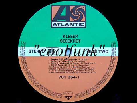 Kleeer - Never Cry Again (Funk 1985) - YouTube