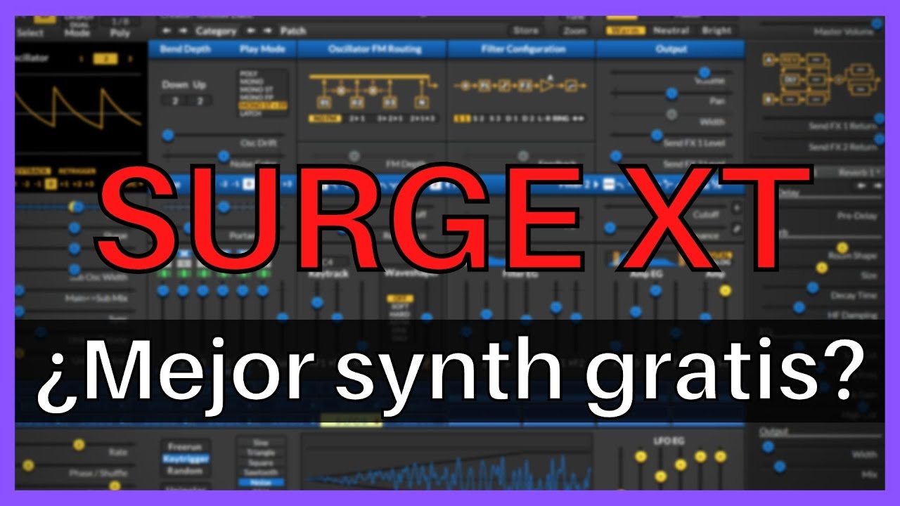 🤯El MEJOR SYNTH GRATIS? | Review SURGE XT - YouTube