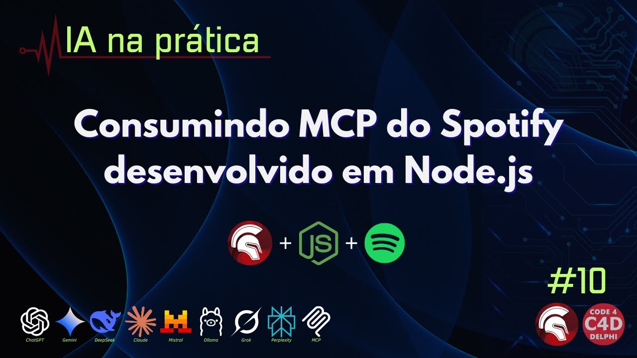 IA na Prática 10 - MCP Server / Spotify / NodeJS - YouTube